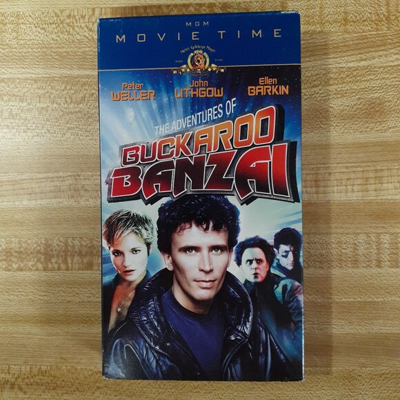mgm | Media | The Adventures Of Buckaroo Banzai Vhs 984 Scifi Action ...